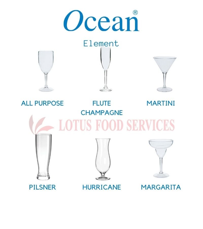 Ocean Element - Crystal Blue Long Drink 515 ml - Lotus Food Services ...