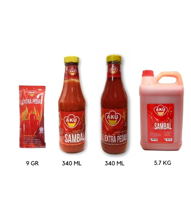 AKU Chili Sauce - Lotus Food Services - F&B and Kitchen Equipment ...