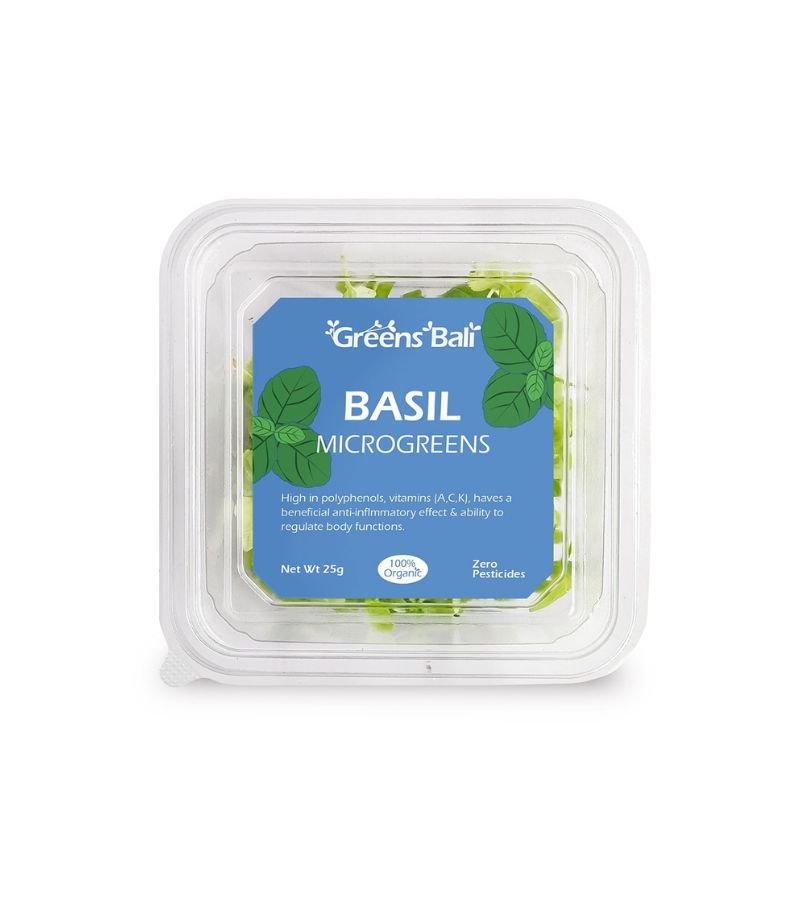 Greens Bali - Basil Microgreens - Lotus Food Services - F&B and Kitchen ...