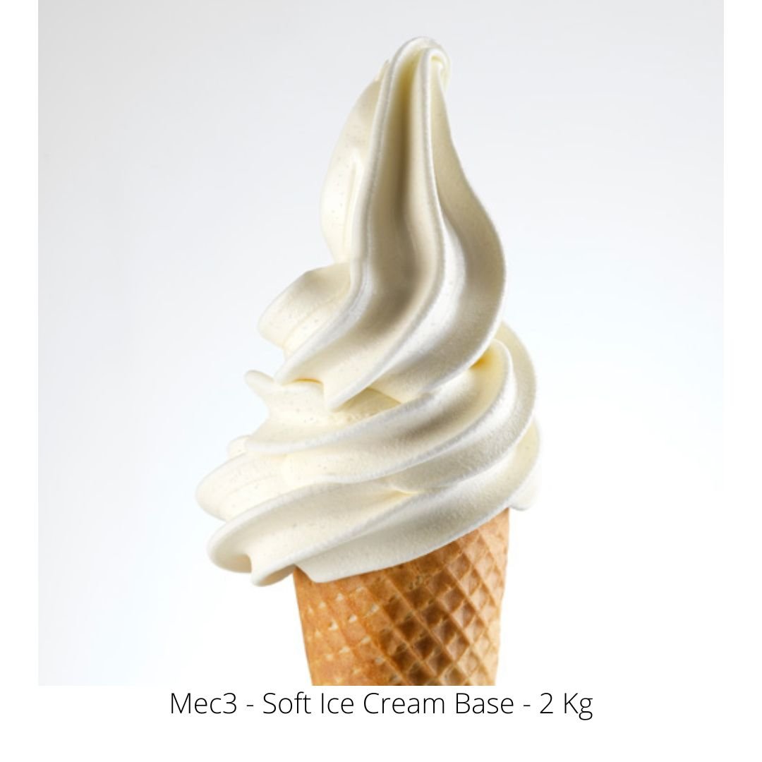 Mec3 - Soft ice Vanilla White Base - 2 Kg - Lotus Food Services - F&B ...