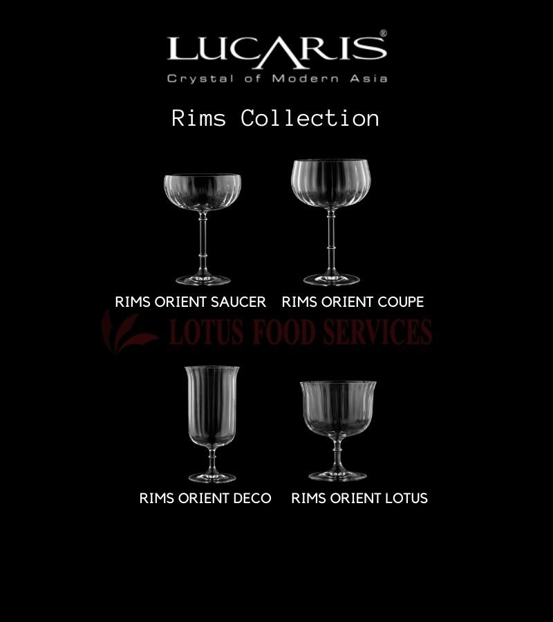Lucaris Rims - Orient Deco 340 ml - Lotus Food Services - F&B and ...